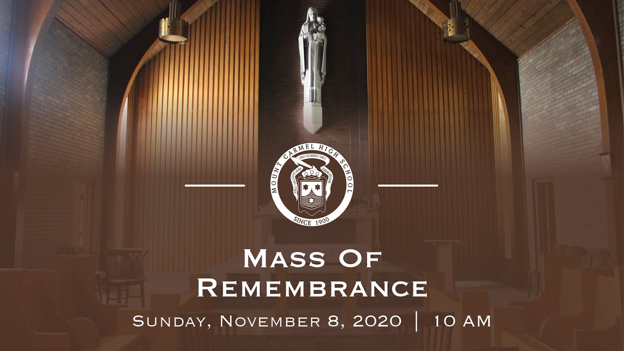Mass of Remembrance 2020 - YouTube