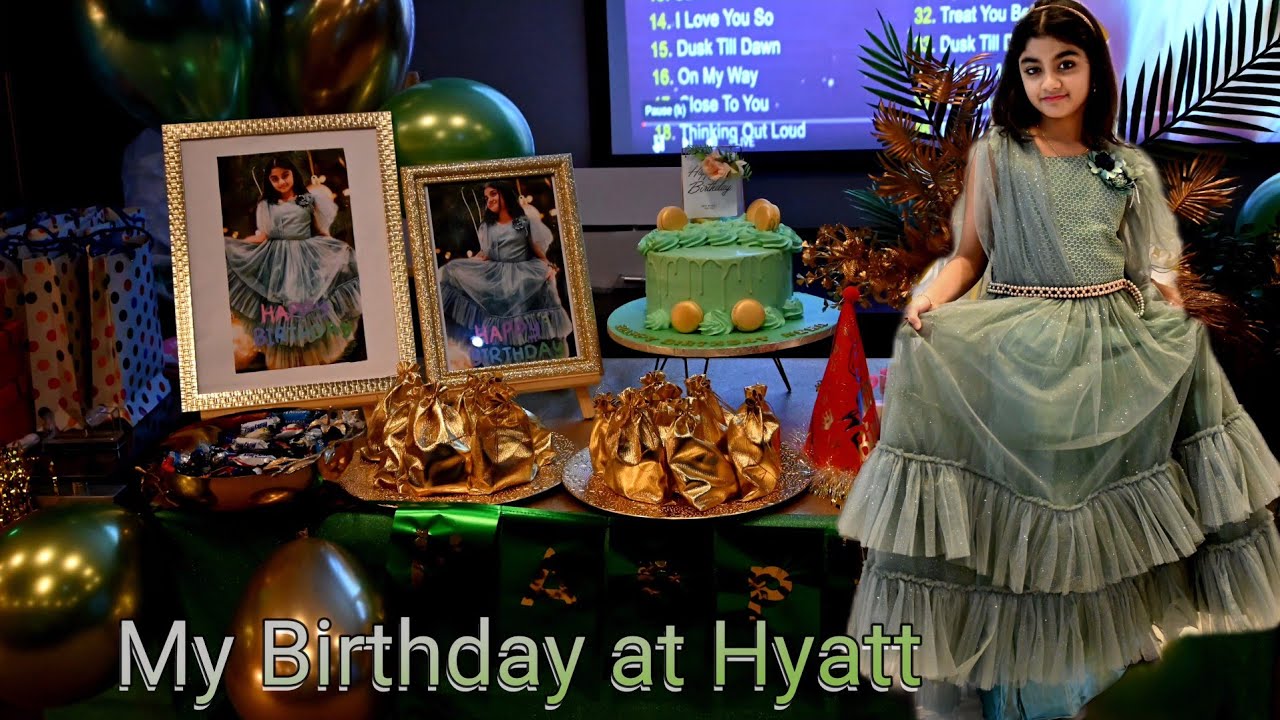 Birthday celebration #Hyatt #birthday #leo # gulli mata song # ...