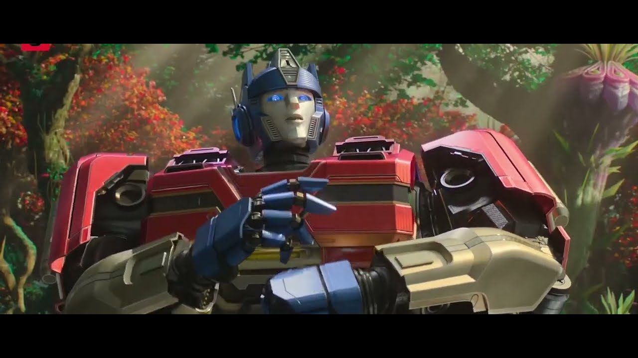 transformers one first transformation crossover - YouTube