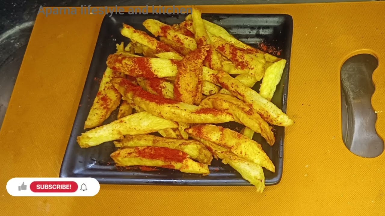 Home made crispy French Fries recipe/ tricks and tips / Crispy finger ...