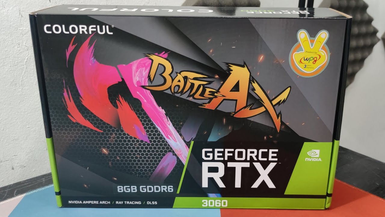 Colorful BattleAX RTX 3060 NB DUO 8GB-V - Unboxing Only - YouTube