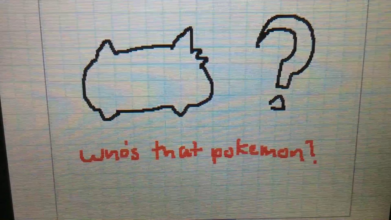 Whos that Pokemon?! // Animation - YouTube