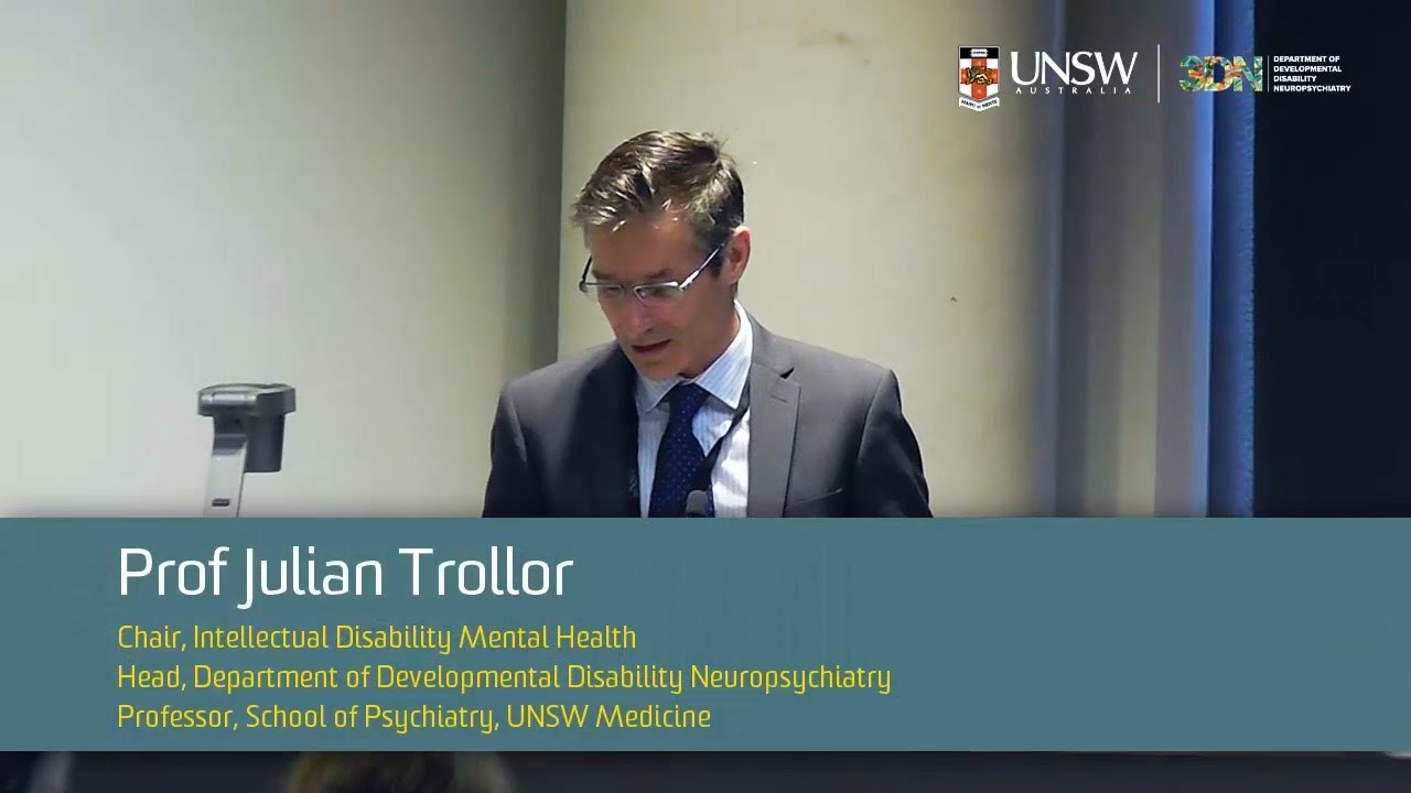 Professor Julian Trollor - Cardiometabolic Framework Launch - YouTube