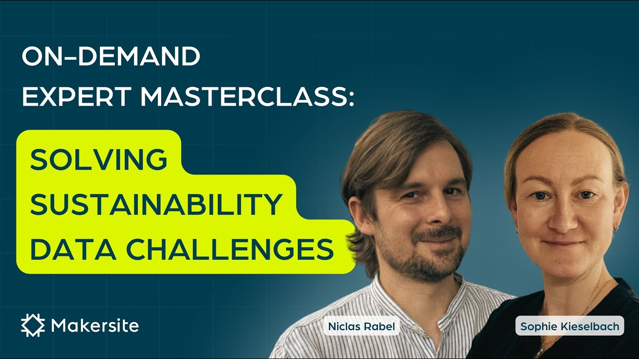 Solving Sustainability Data Challenges with Data Experts - YouTube