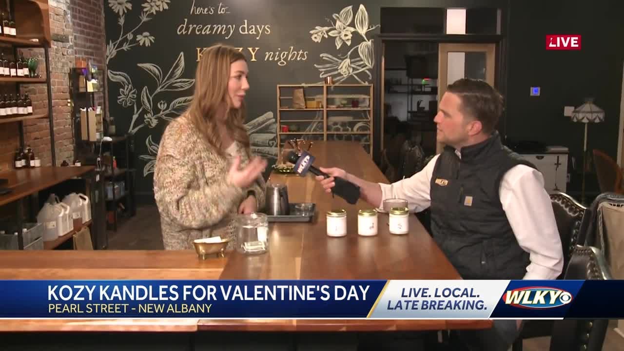 Mixing things up at Kozy Kandle - YouTube