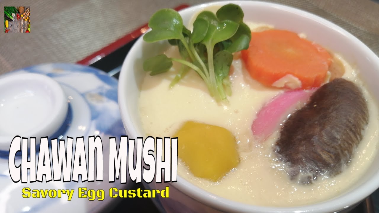 Savory egg custard - Chawan Mushi #egg recipe @https://www.youtube.com ...
