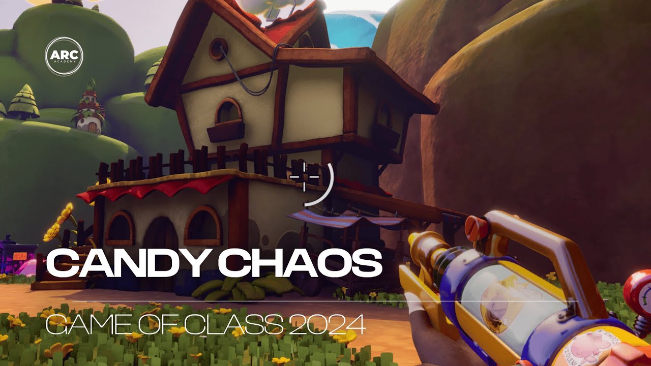 Students talk about the process of creating the game Candy Chaos 🍬 ...