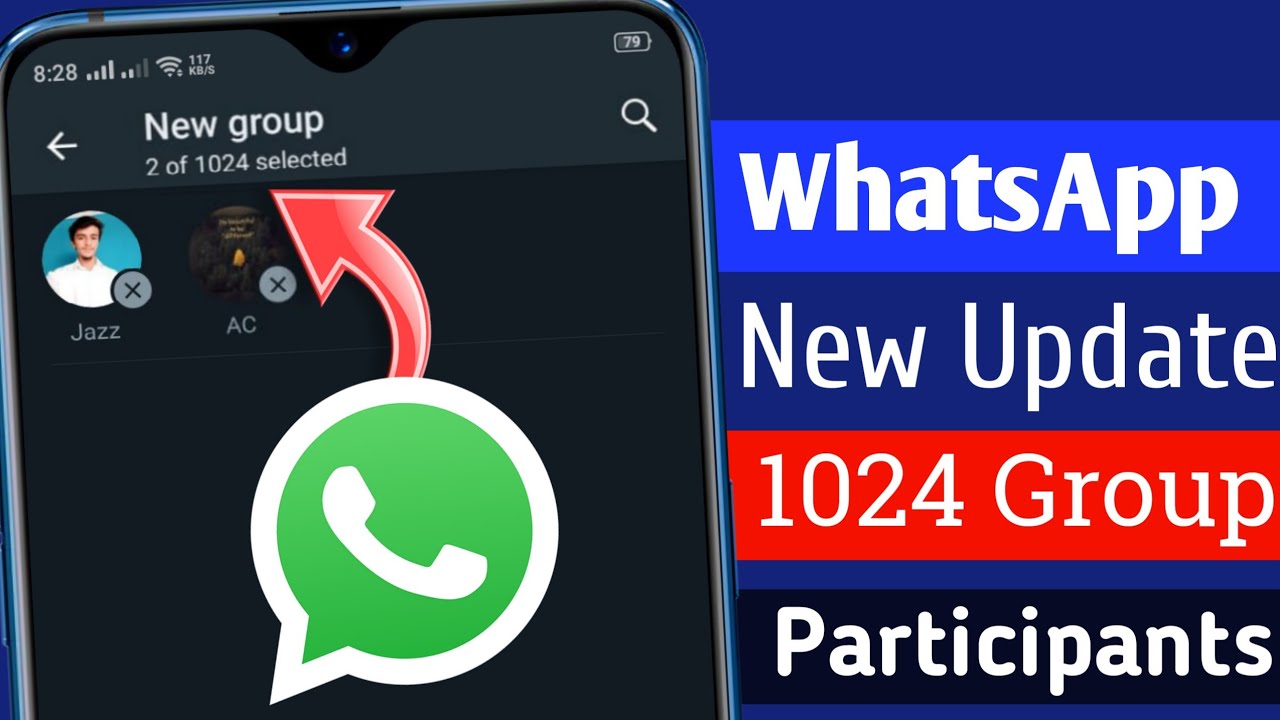 WhatsApp new update || WhatsApp Group 1024 Participants Update || WhatsApp group new members ...