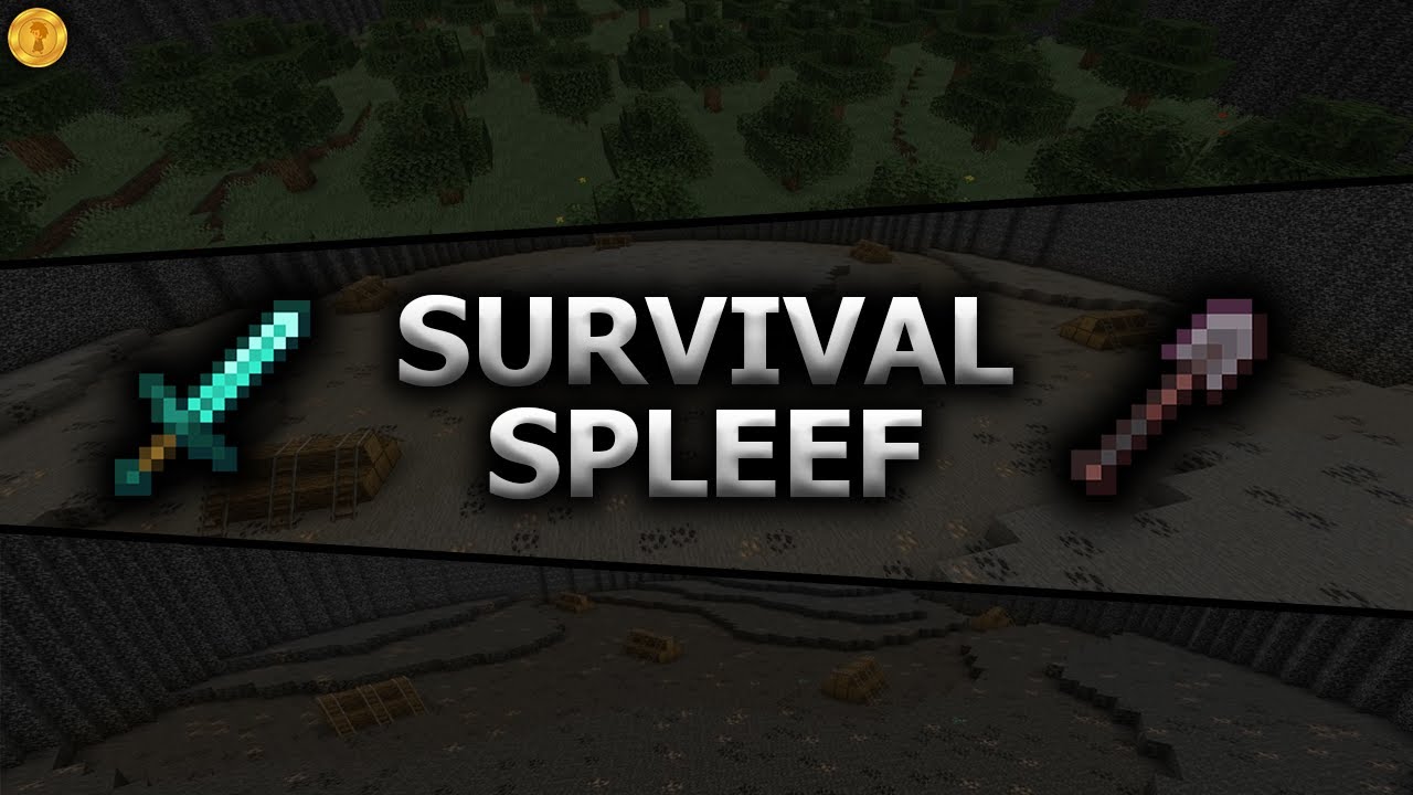 I combined Survival Minecraft with... SPLEEF! (Survival Spleef Event ...