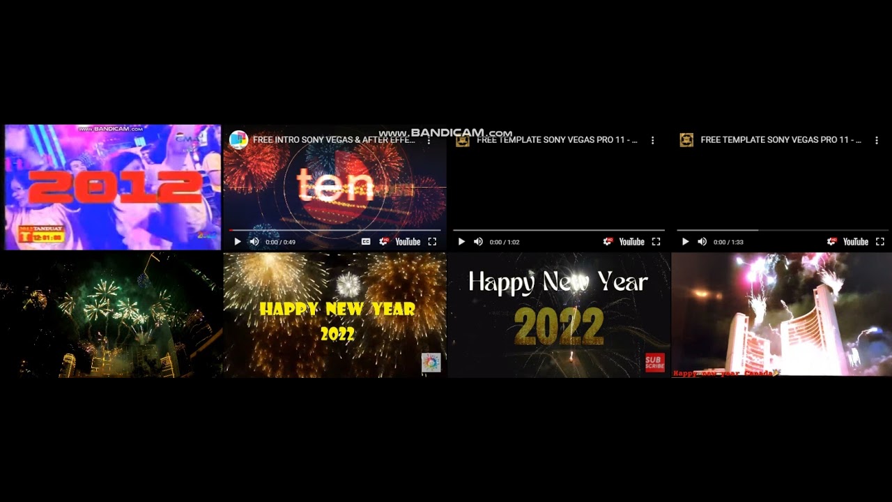 ALL HAPPY NEW YEAR COUNTDOWN 77 - YouTube