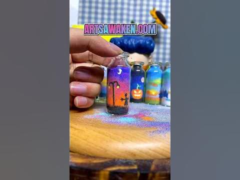 Get Spooky with Sand: Halloween Sand Art that Will Haunt Your ...