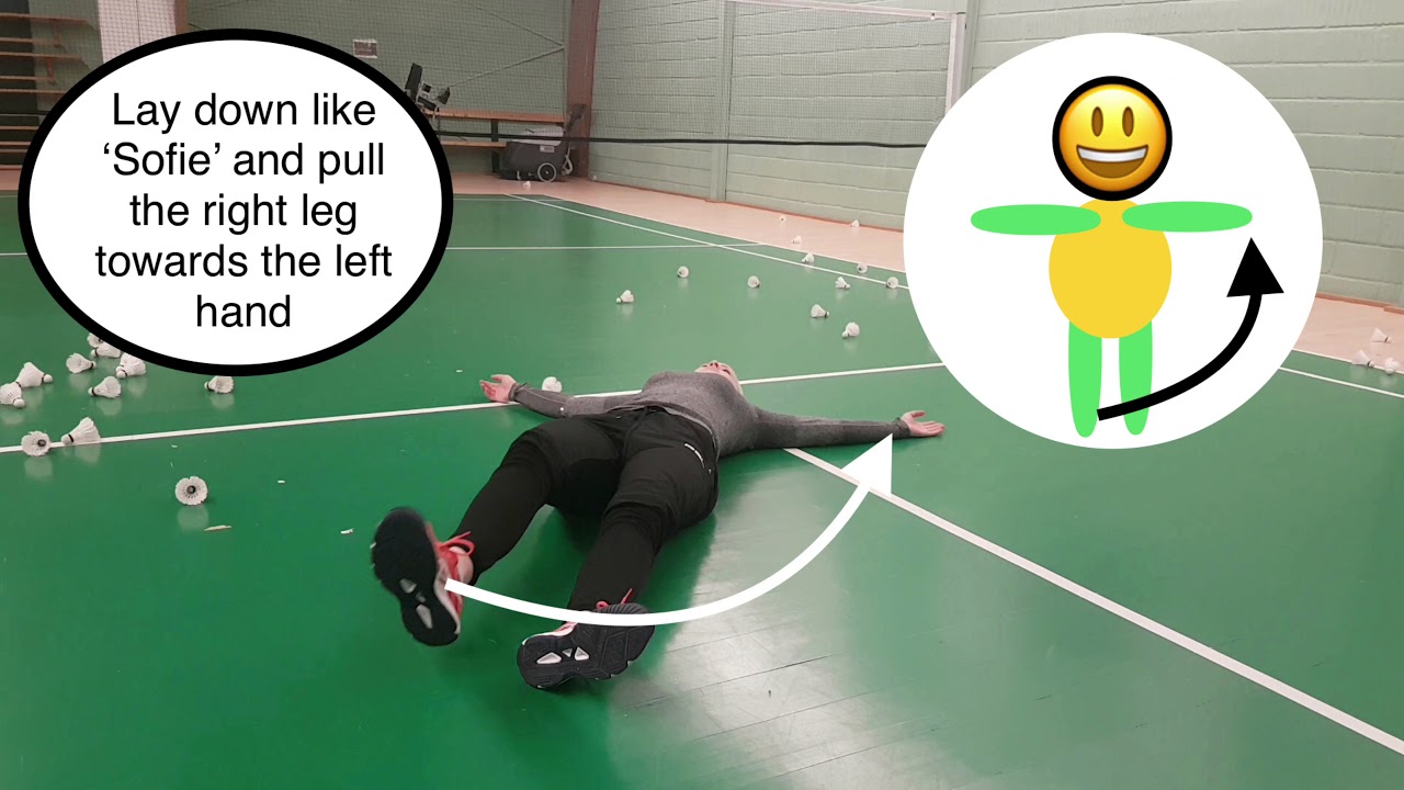 BADMINTON STRETCHING AND FLEXIBILITY #5 - STRETCHING OUT YOUR BACK ...