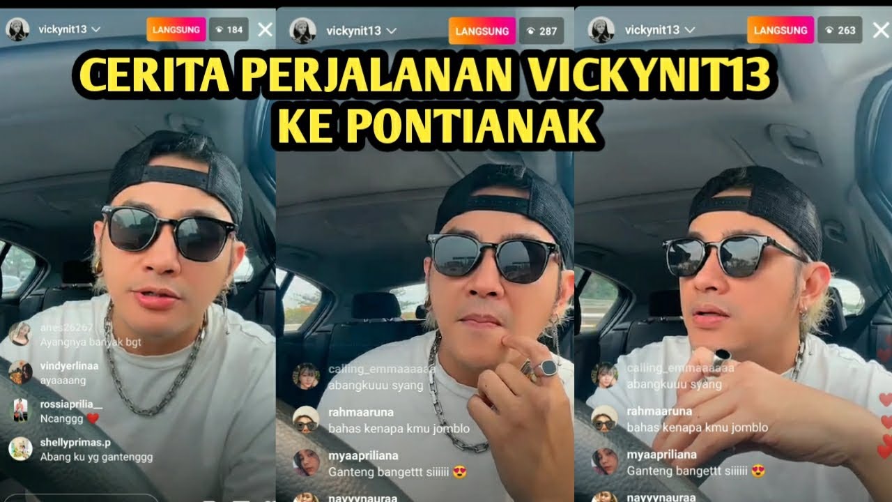 LIVE IG VICKY NITINEGORO - 15 OCTOBER 2022 - YouTube