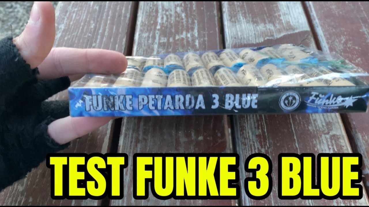 TEST PETARDY FUNKE 3 BLUE (NEJLEPŠÍ PETARDA!?) - YouTube