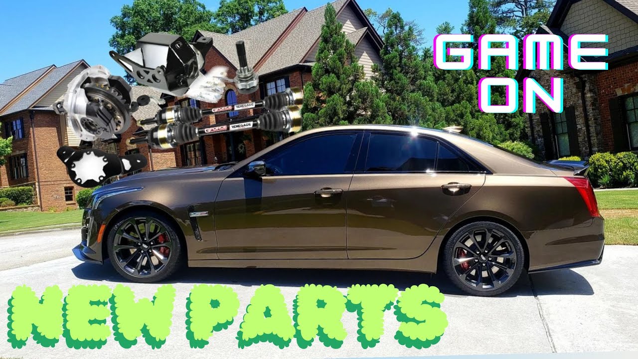 Receiving My First Part For My CTS V Build 🏎️😎🔥 - YouTube
