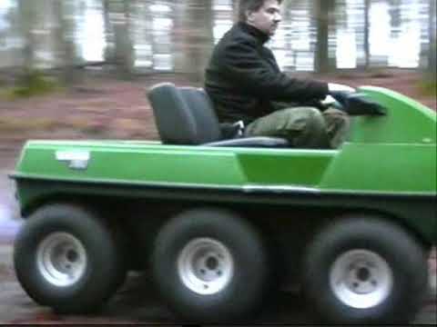 Amphibious All Terrain Vehicles 6x6 (part1) Solo 750 - YouTube