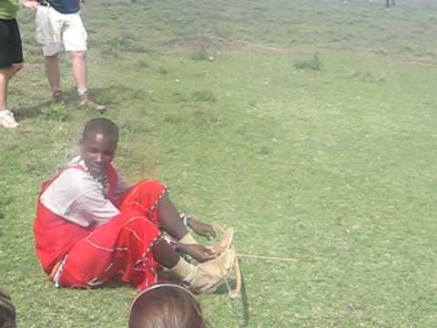 jackson shoots a bow and arrow with his feet - YouTube