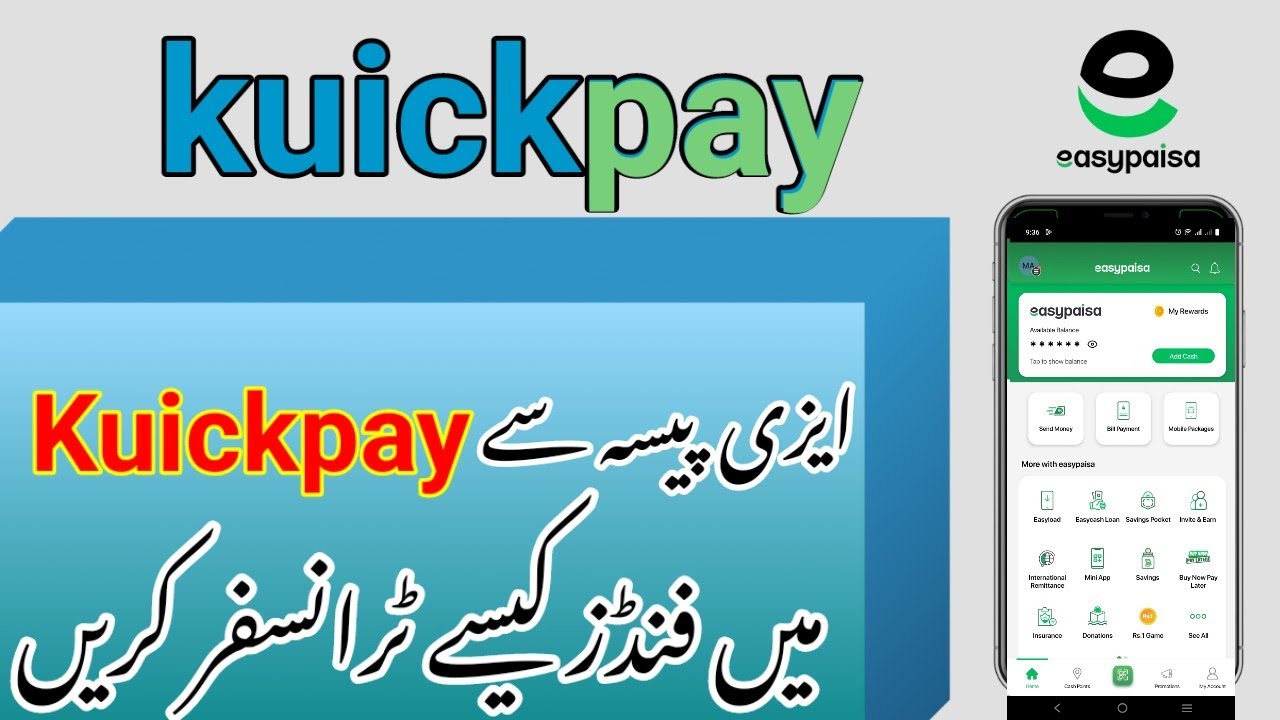 How To Pay Online Payment From Easy Paisa To KuickPay | KuickPay Easy ...