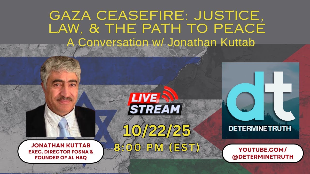 Gaza Ceasefire: Justice, Law, and the Path to Peace: A Conversation ...