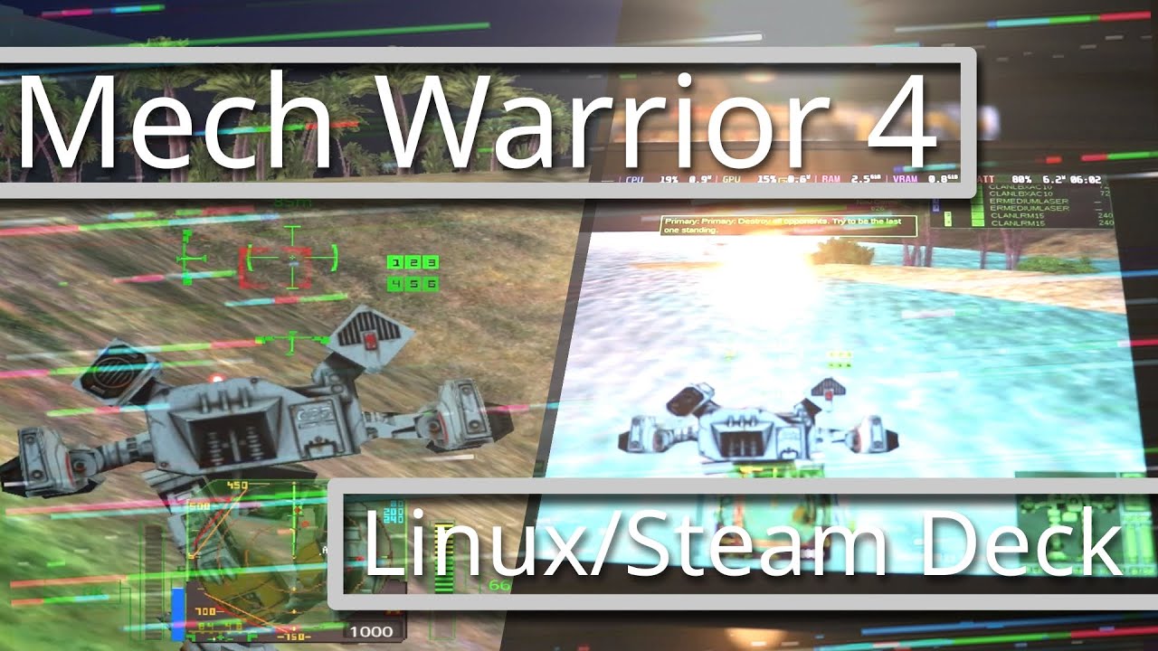 Mech Warrior 4 On Linux And Steam Deck Lutris Video Guide - YouTube