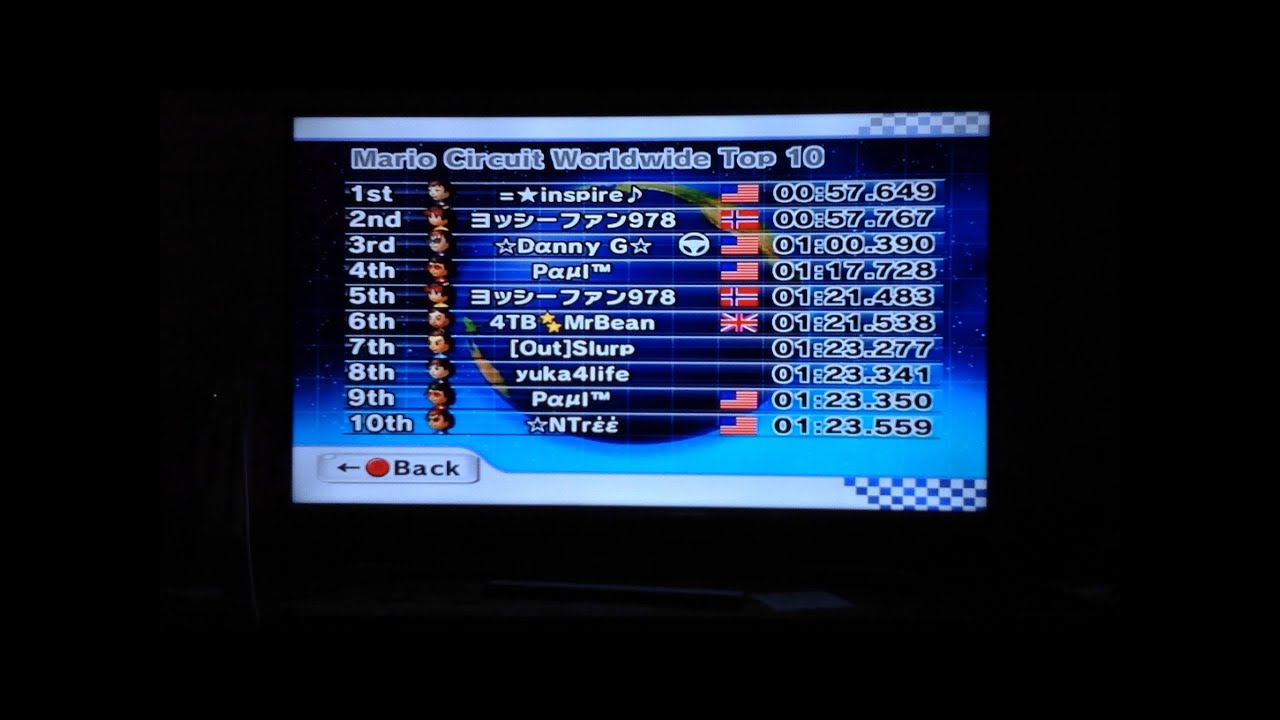 [Mkwii]- The Official Top 10 Rankings Finally Work Again (Uploading my ...