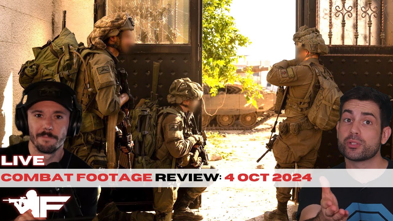 🔴 (LIVE) Iran Responds, Israel Enters Lebanon | Combat Footage Review ...