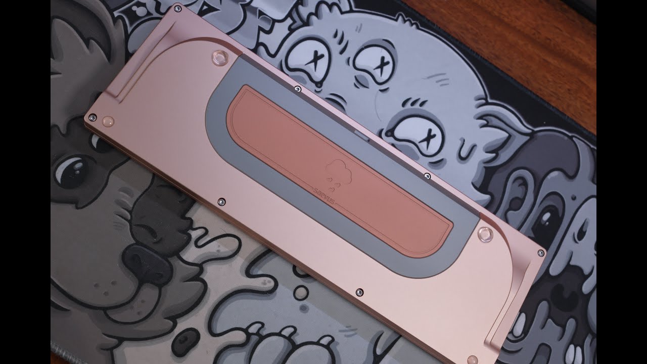 Saevus Cor65 Keyboard with Cherry MX Black Switches - YouTube