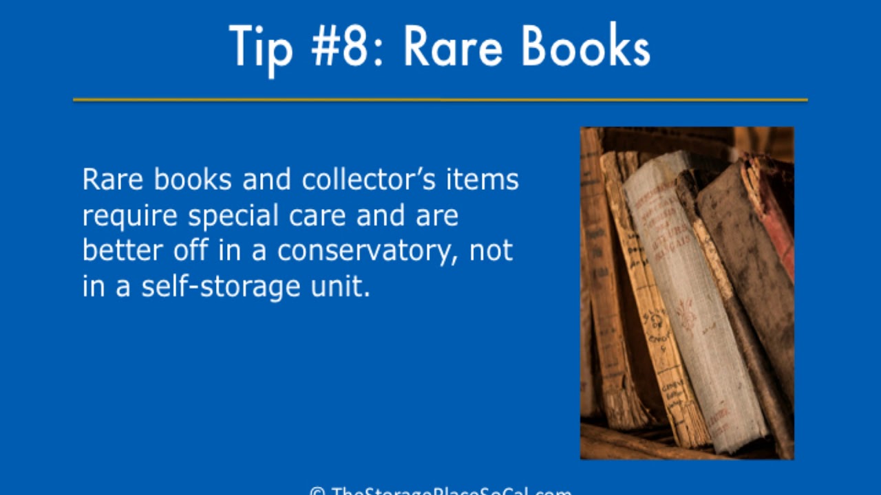 How to Protect and Store Books - YouTube