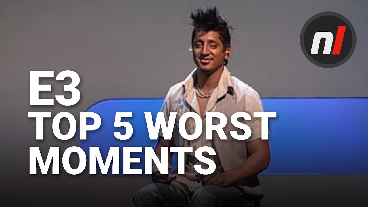 Top 5 Most Embarrassing E3 Moments by Nintendo - YouTube