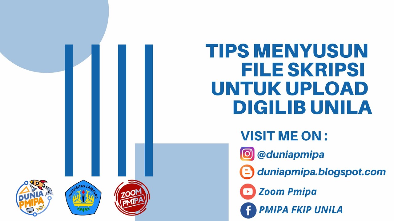 TIPS MEMPERSIAPKAN FILE YANG AKAN DIUPLOAD KE DIGITAL LIBRARY UNILA - YouTube