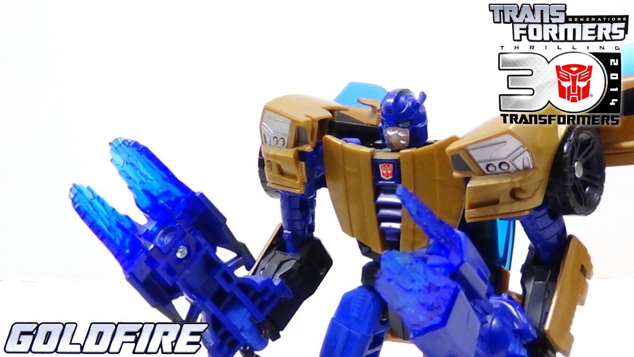 Transformers Generations Deluxe Goldfire - YouTube