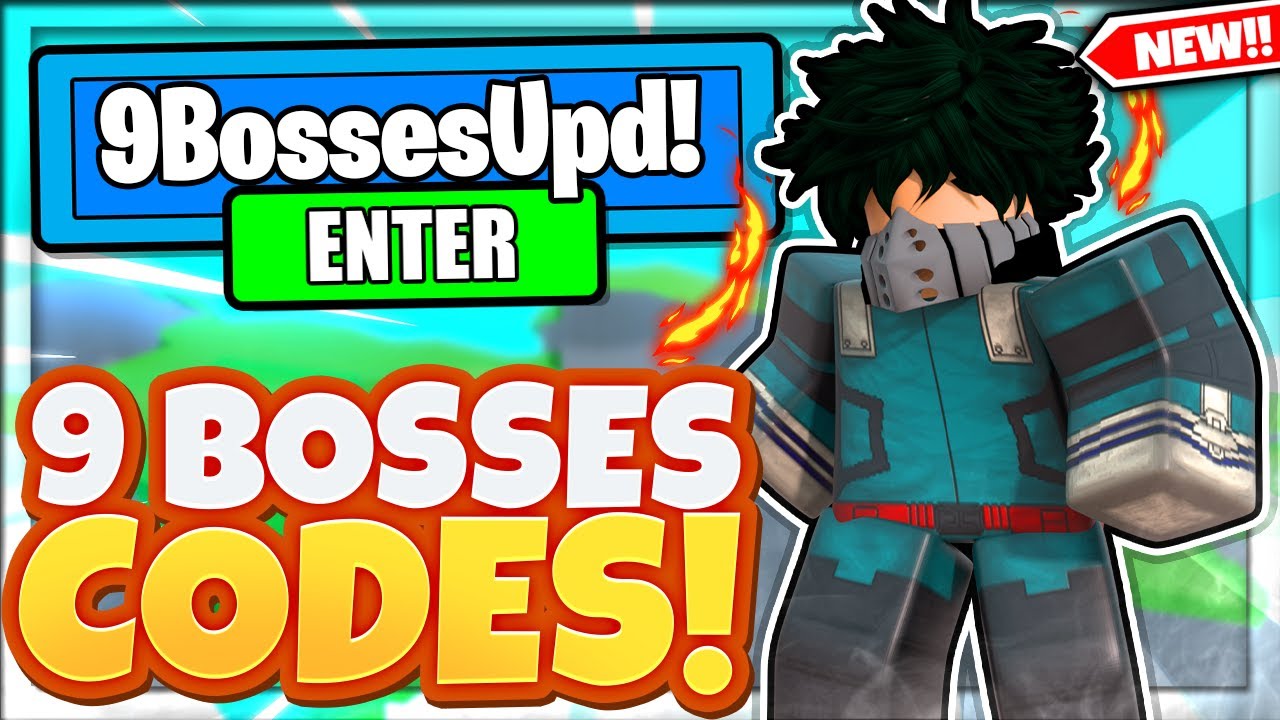 ALL *9 NEW BOSSES* UPDATE CODES In Roblox Anime Clicker Simulator ...