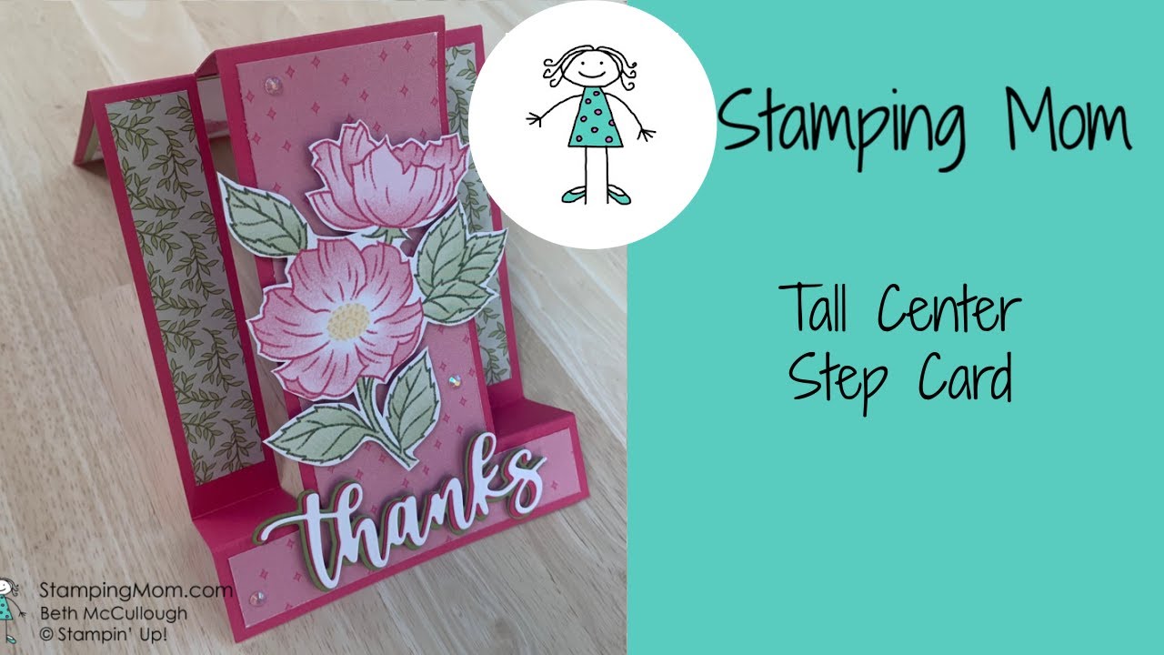 Tall Center Step Card - YouTube