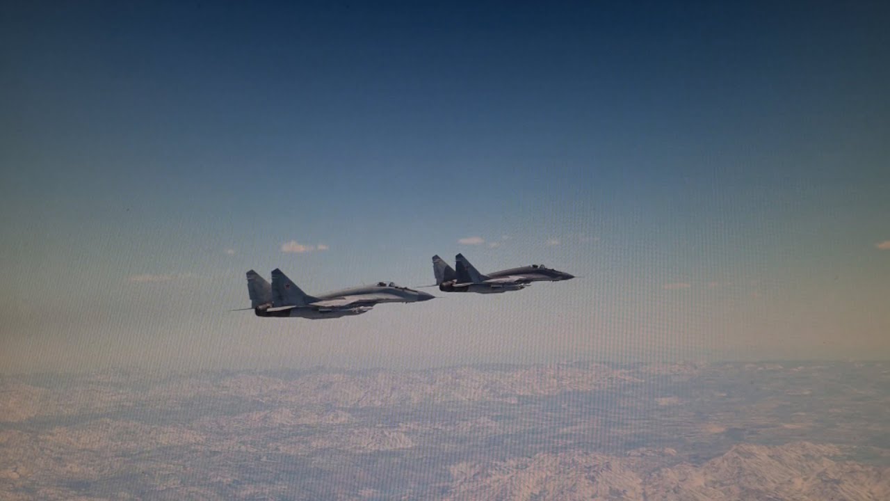 Mig-29 Fulcrum SOVIET AIRFORCE - YouTube