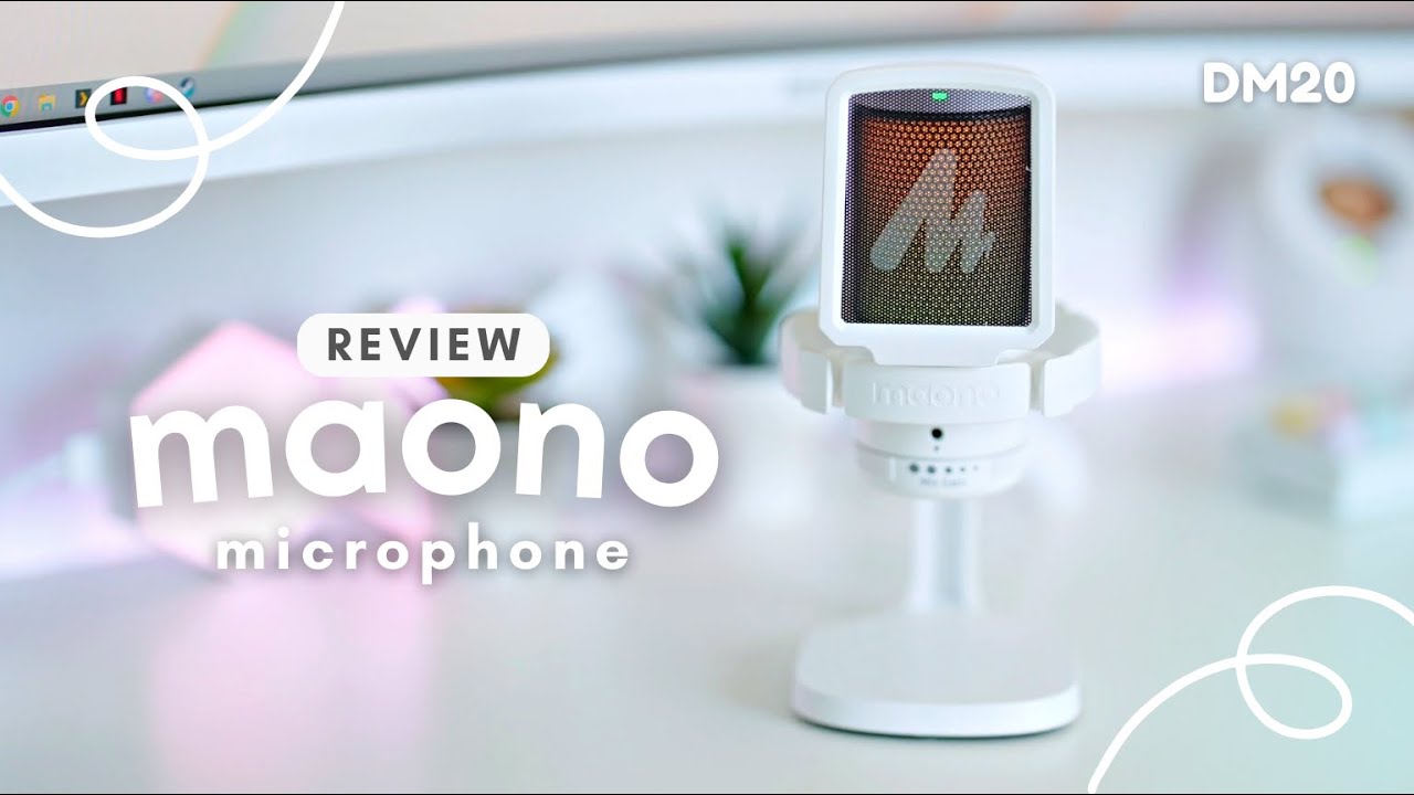 [Review] Maono DM20 gaming microphone 🤍 ไมค์จิ๋วสไตล์มินิมอล เสียงดี ...