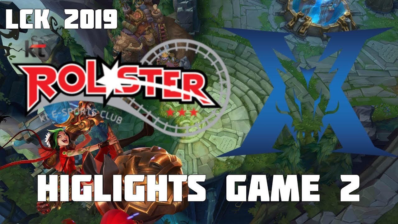 KT VS KZ GAME 2 | LCK 2019 W2 D1 HIGHLIGHTS - YouTube