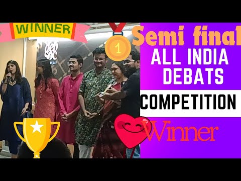 All India Debate Competition Semi-Final: My Son's Incredible Journey! 🏆 ...