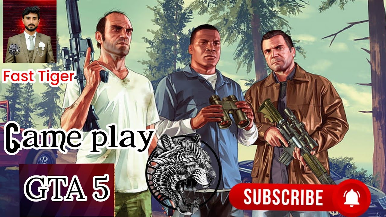 GTA 5 Game play GTA 5 Start first Mission 1. GTA V. How to complete GTA ...