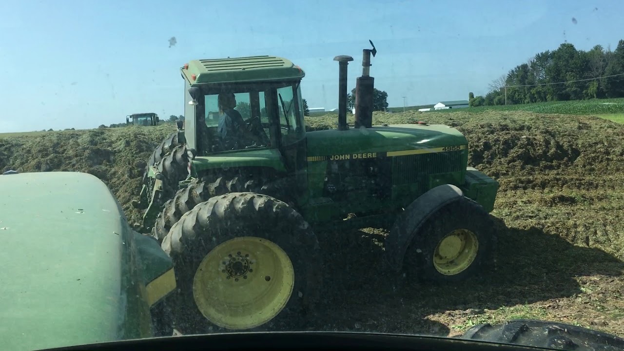 JD Kinze repower 8640 and 4955 - YouTube