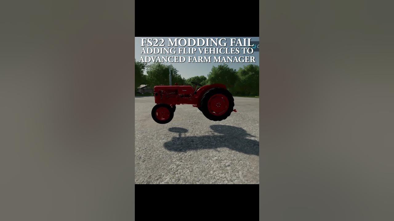 FS22 Modding Fail Advanced Farm Manager #fs22 #simfarming #farmingsimulator#modding - YouTube