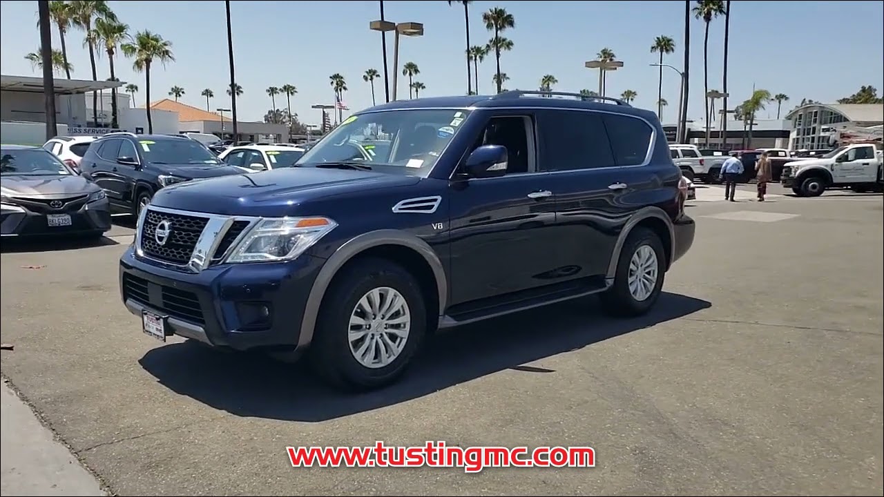 USED 2019 NISSAN ARMADA SV at Tustin Buick GMC (USED) #5143R - YouTube