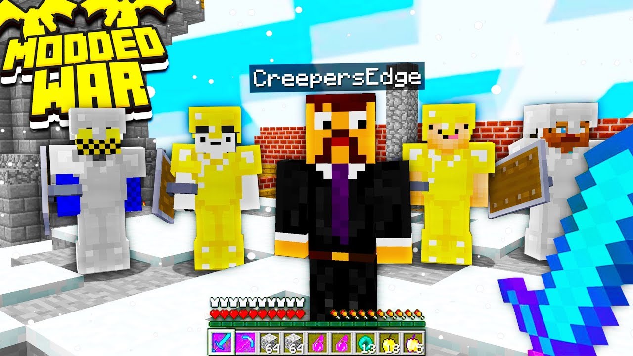 the RETURN of Minecraft Modded War.. this will be INSANE to play! (NEW ...