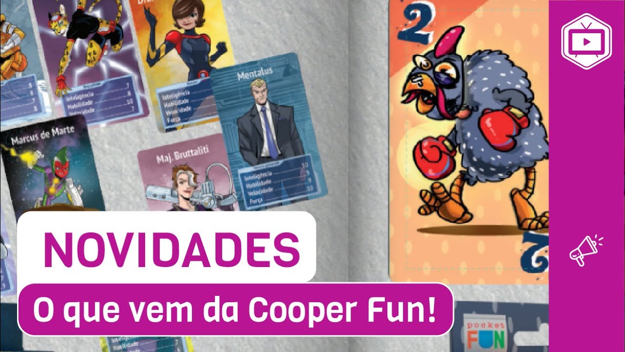 PRÓXIMOS LANÇAMENTOS DA COOPER FUN | NOVIDADES - YouTube