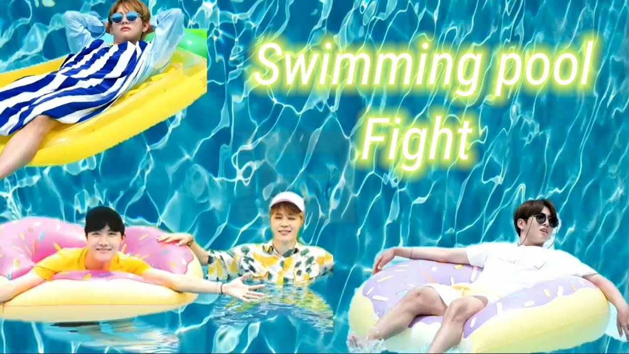 Watch BTS fights in swimming pools - YouTube
