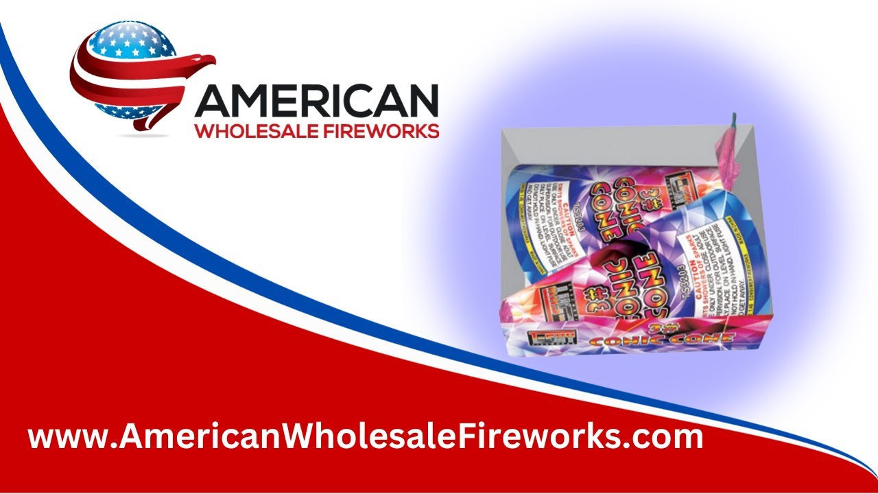 #3 Conic Cone - TS3203 - T-Sky Fireworks ... Available at American ...
