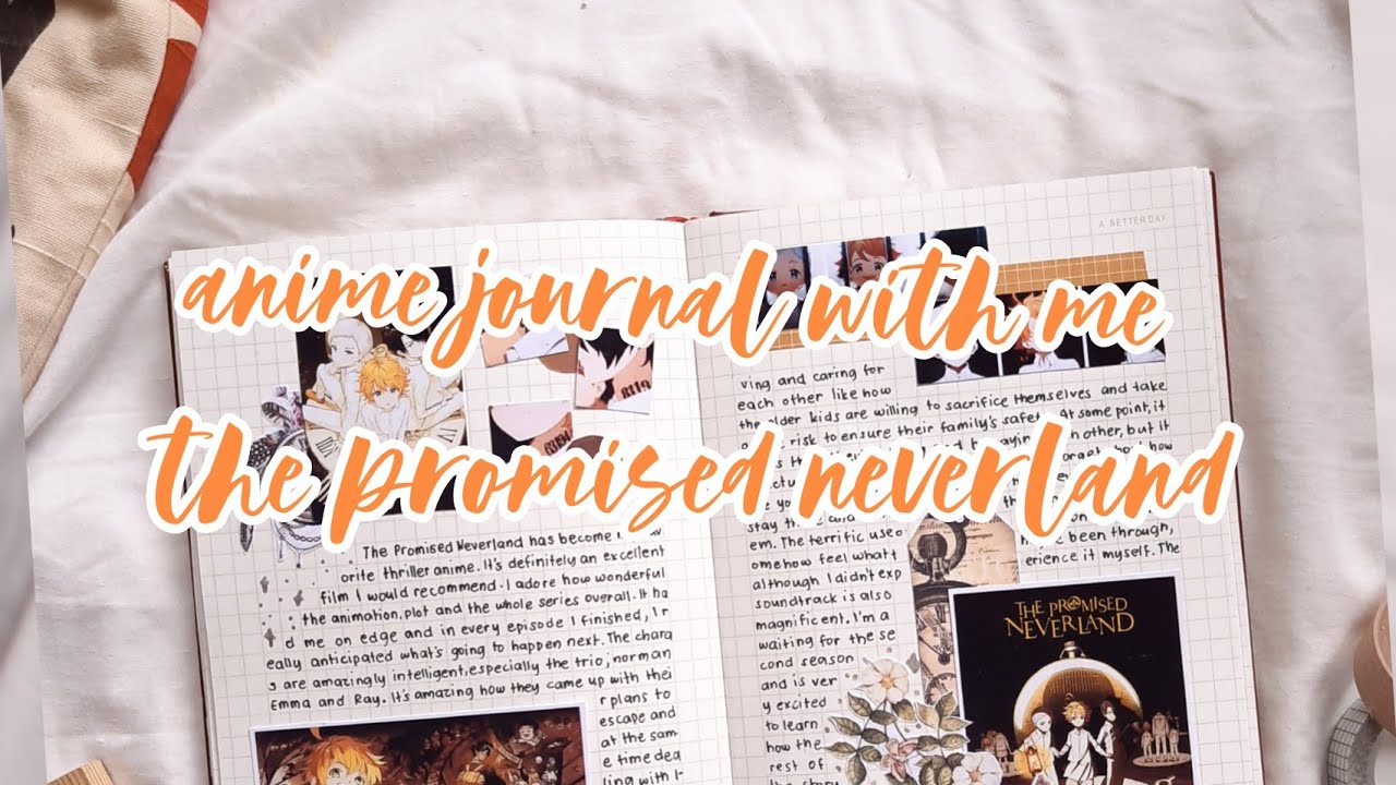 anime journal with me: the promised neverland - YouTube