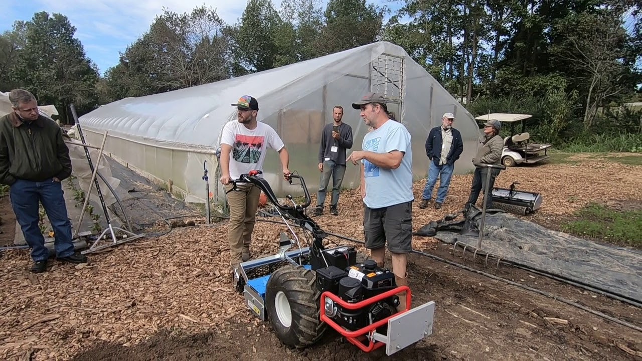 New BCS power harrow ran by Curtis Stone - YouTube