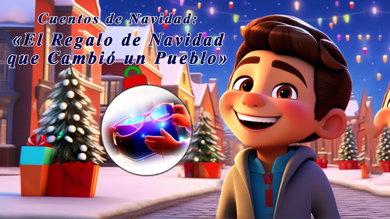 El regalo de navidad que cambió un pueblo: Cuento Navideño Infantil con Valores - YouTube