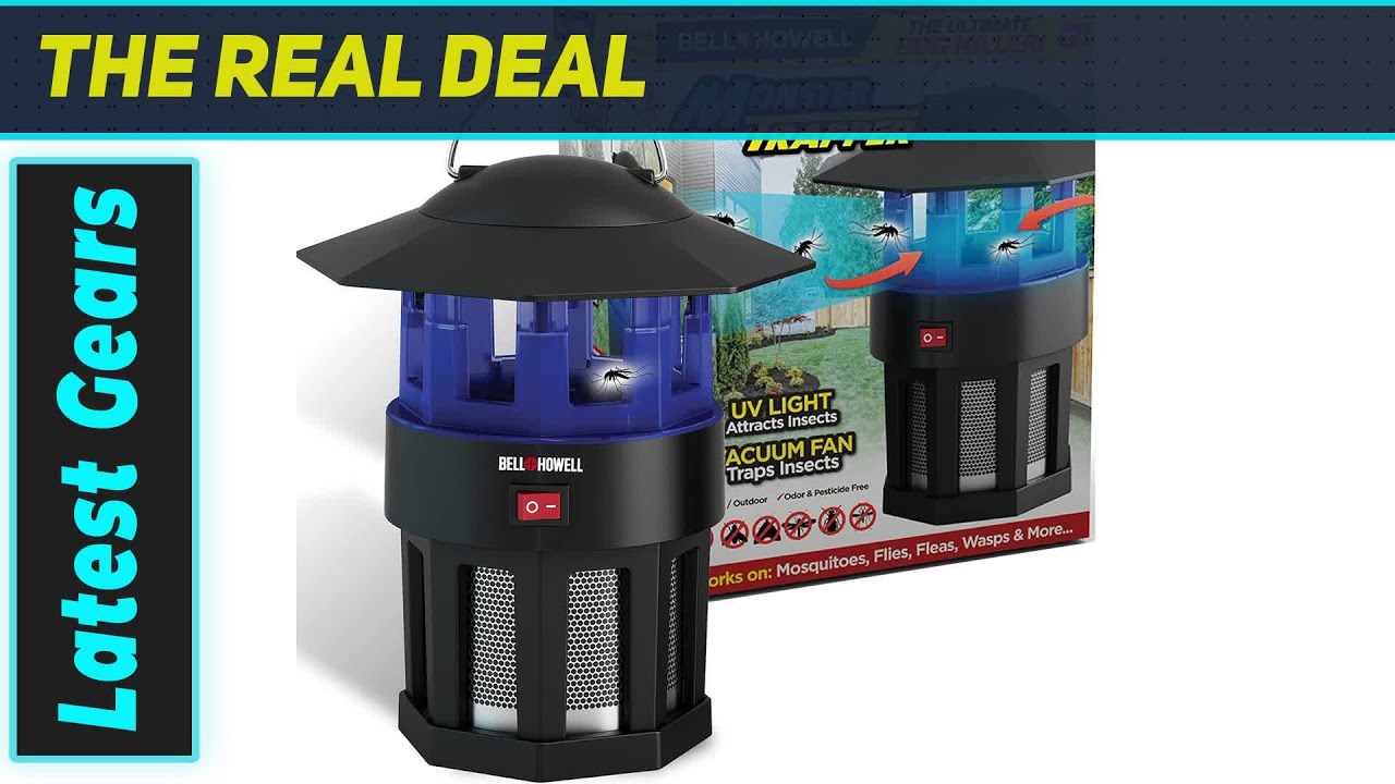 Bell Howell Monster Trapper: Best Bug Trap? - YouTube