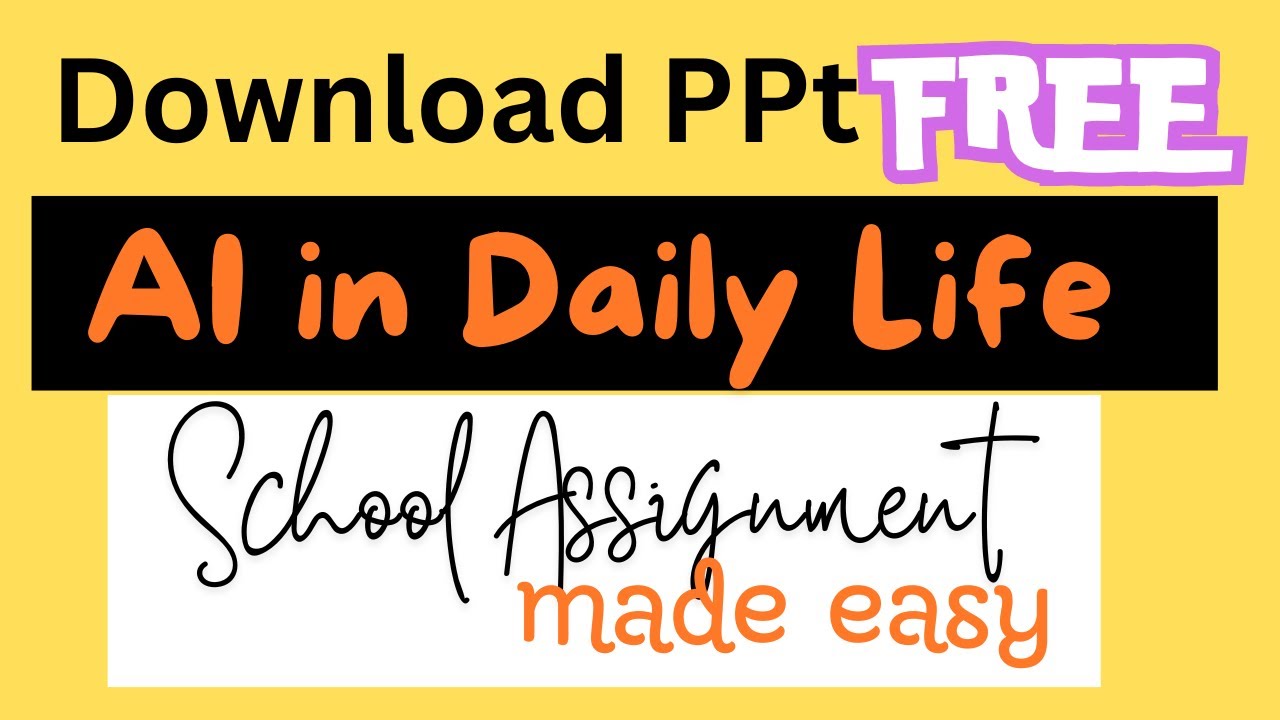 Artificial Intelligence Uses in Daily Life Presentation | AI ppt ...
